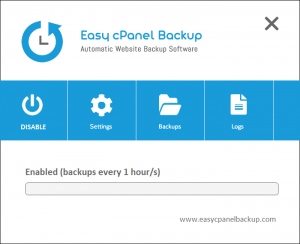 Easy cPanel Backup - Automatic cPanel Website Backup Software